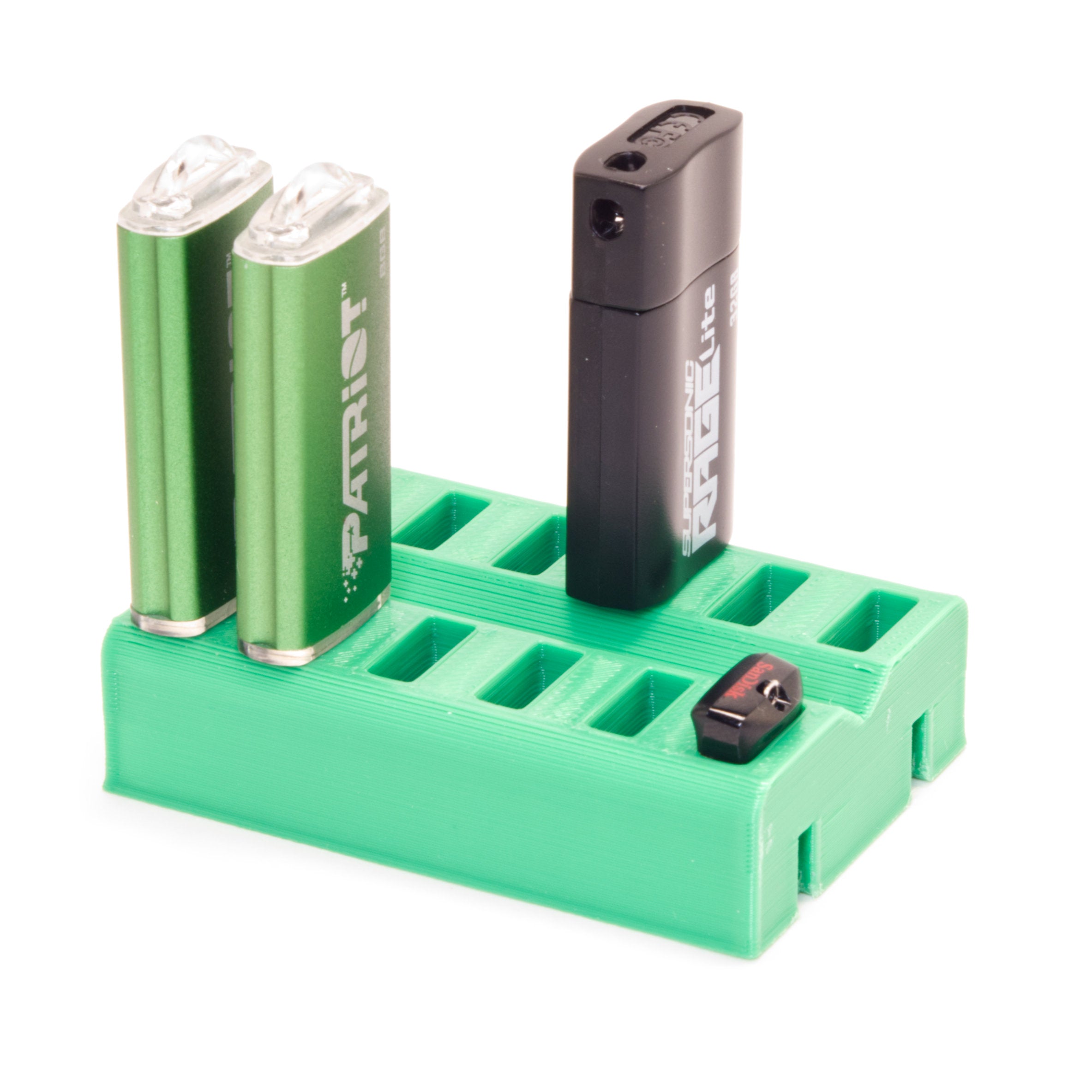 Modular Interlocking Flash Media Holder – 3D Shape Engineering